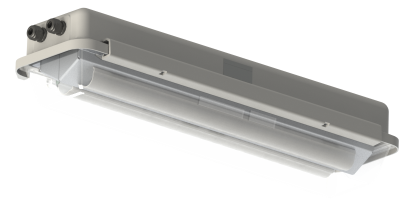 OPRAWA LINIOWA NLS-7 LED 2 Ex - STREFA 2, 21, 22