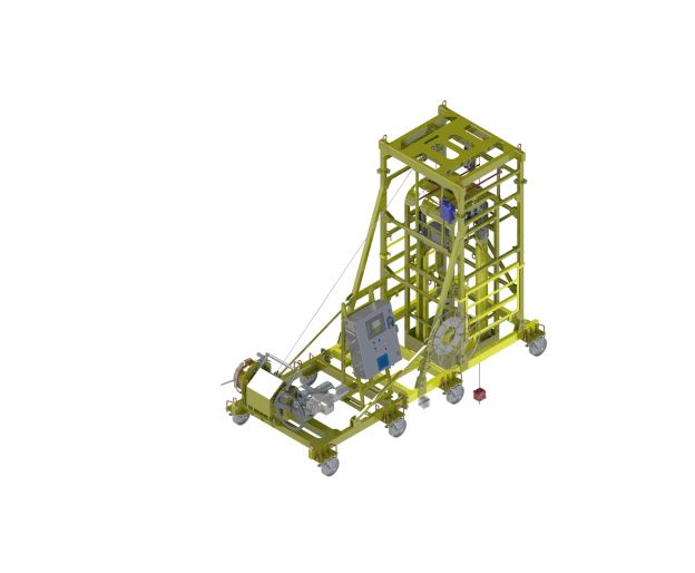 Mobilny podest rewizyjny PWE-2 ATEX
